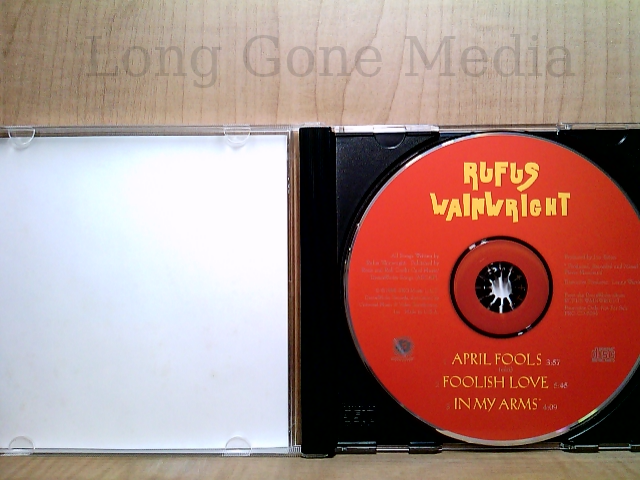 Rufus Wainwright (CD, Promo, Self Titled, 1998, DreamWorks Records) | eBay
