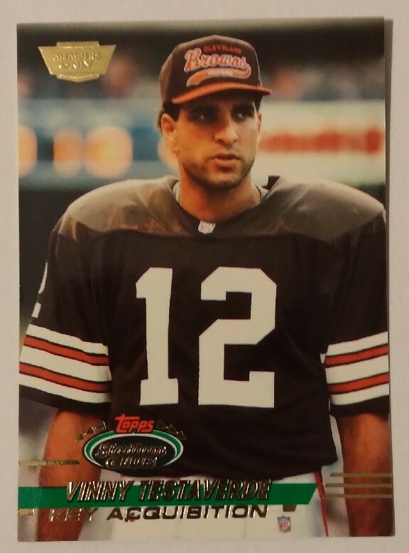 1993 Stadium Club Member's Only High Series Browns Teamset Vinny ...