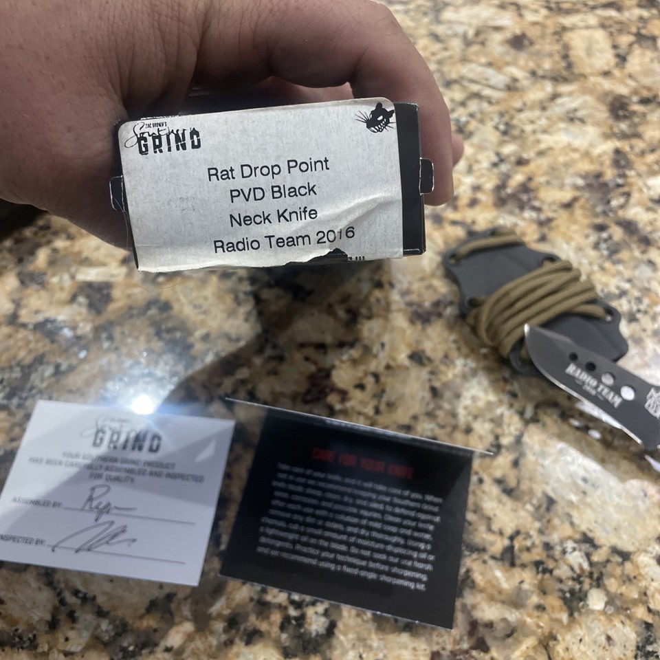 Southern Grind Vermin Fixed Knife 2.25" 8670 Steel One-Piece ...