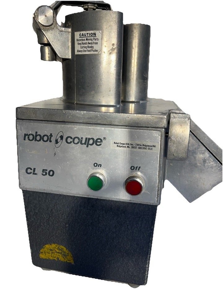 Robot Coupe CL50 CL 50 Commercial Food Processor Off Switch Broke ...