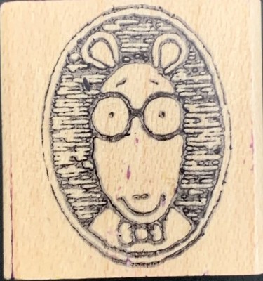 Kidstamps Marc Brown Mini Arthur Rubber Stamp | eBay