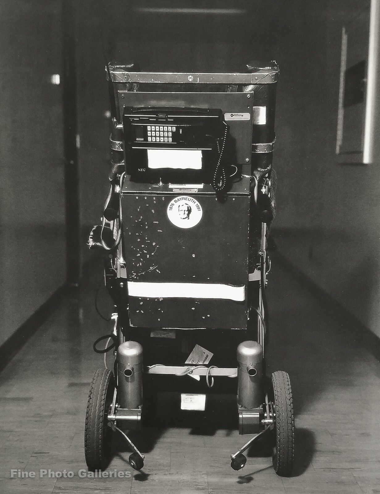 1992 Vintage STEPHEN HAWKING Physicist Wheelchair By HERB RITTS Photo ...