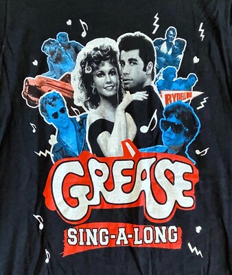 Grease 40th Anniversary T Shirt Musical T Shirt Mens Small Concert T ...