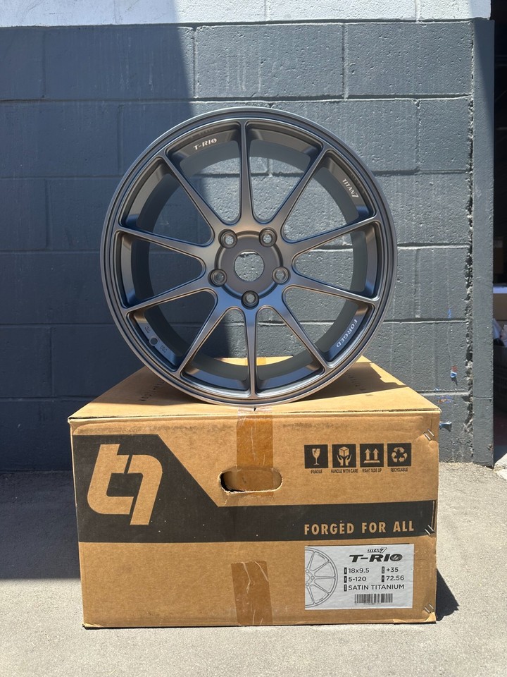 Open Box - Titan 7 T-R10 Forged 18 x 9.5 +35mm 5x120 Wheel Set - F87 M2 ...