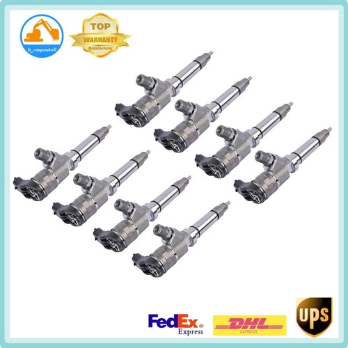 Diesel Injectors X8 for Chevy 2006-2007 6.6L 0986435521 Savana Sierra ...