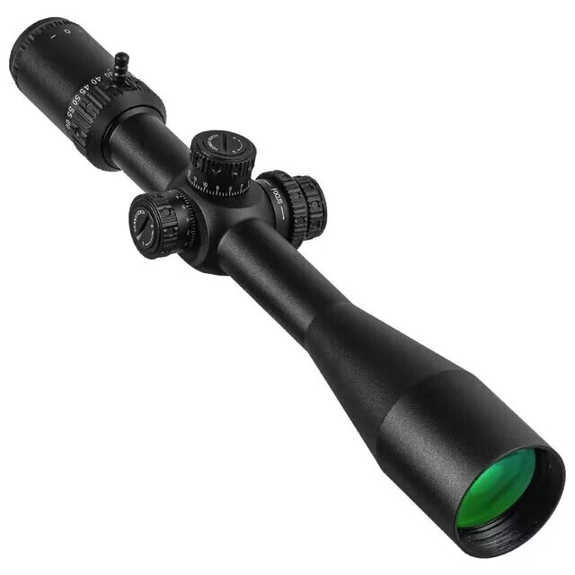 FIRE WOLF 10-60X50 SFIR Tactical Rifle Scope Red Illumination Reticle ...