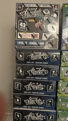 2024 absolute football mega box case | eBay