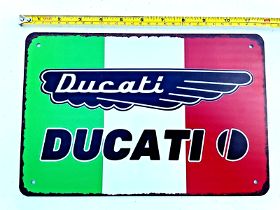 Vintage Ducati Logo Ducati Moto Retro Vintage Servizio Logo" Sticker