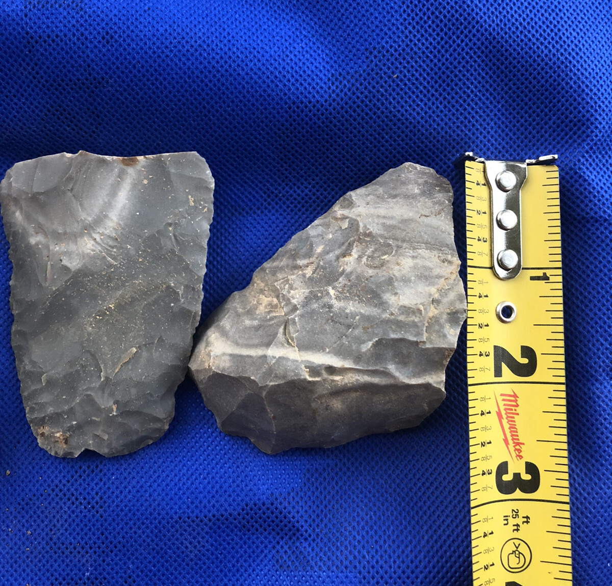 Lot of 5 Authentic Native American Scraper Artifacts - 3.5” to 3” | eBay