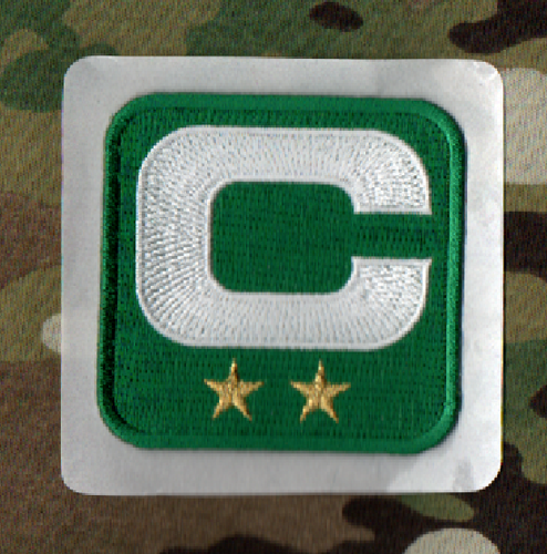 2023 PHIL EAGLES CAPTAIN'S JERSEY 2 -⭐⭐- STAR WHITE C-PATCH Kelly Green ...