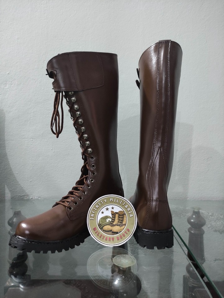 WW2 German SA Boot With Rubber Sole Prime Quality Leather. Military ...