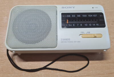 Sony FM / AM Radio ICF-390 Retro in OVP mit Anleitung | eBay.de