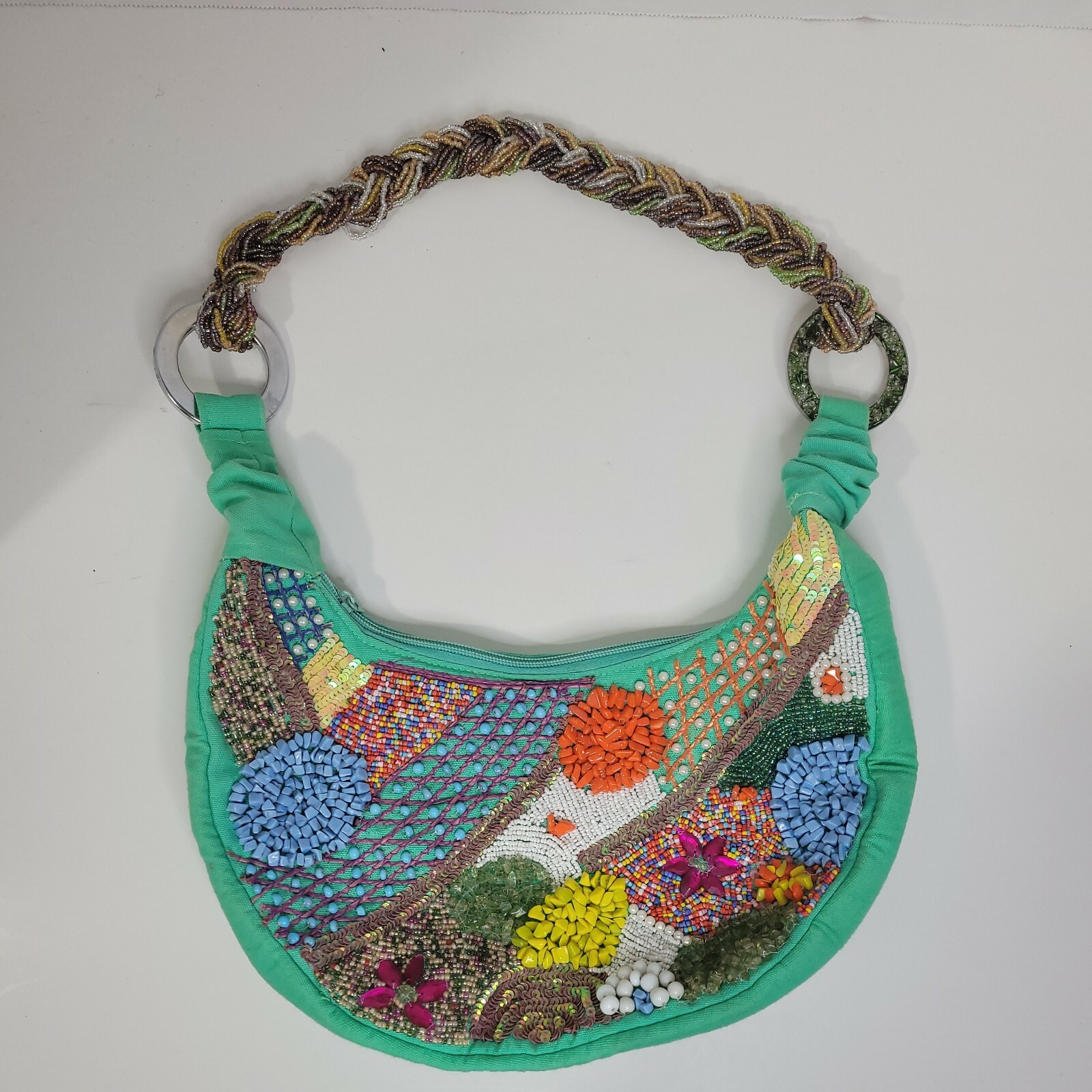 Vintage TONI Purse, Hand Bag With Sequins Beads Rhinestones | eBay