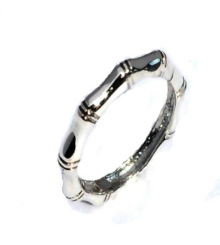 Sterling Silver Bones Band Ring | eBay