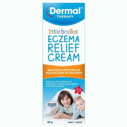 LITTLE BODIES ECZEMA RELIEF CRM TUBE 56G BOD ECZ DERMAL THERAPY CREAM ...