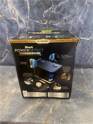 Shark Power Detect 2-in-1 Robot Vacuum and Mop Pro Base - RV2820ZE SEE ...