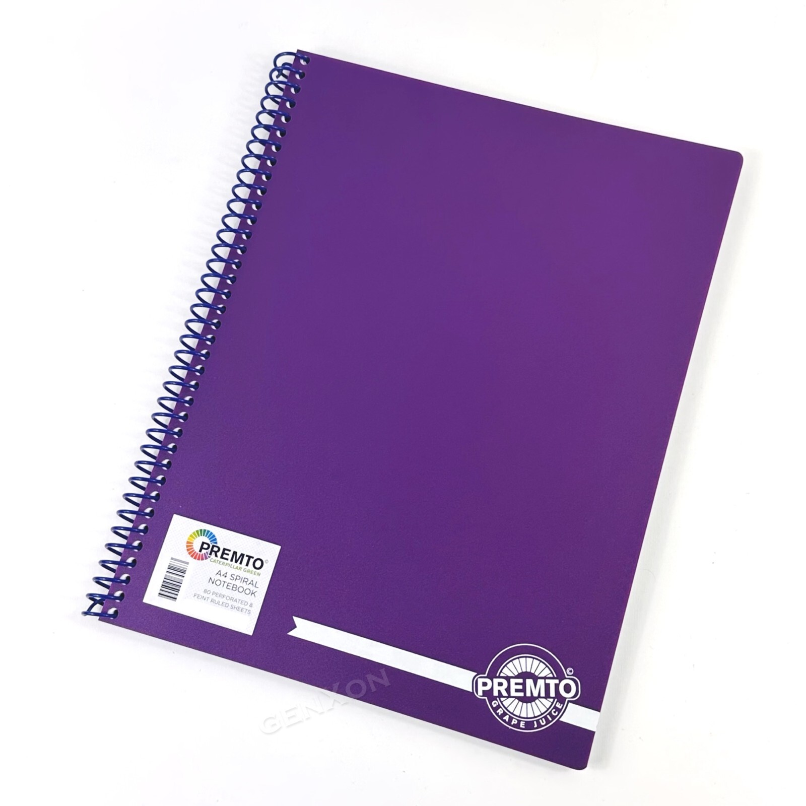 A4 Notebook Notepad Jotter Spiral Lined School Pad Exercise Book 160 ...