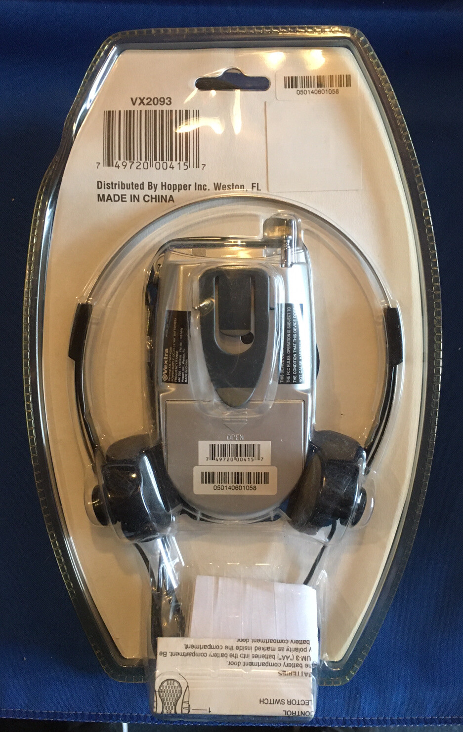 Vintage Vextra VX2093 Am/fm Radio Built in Speaker for sale online | eBay