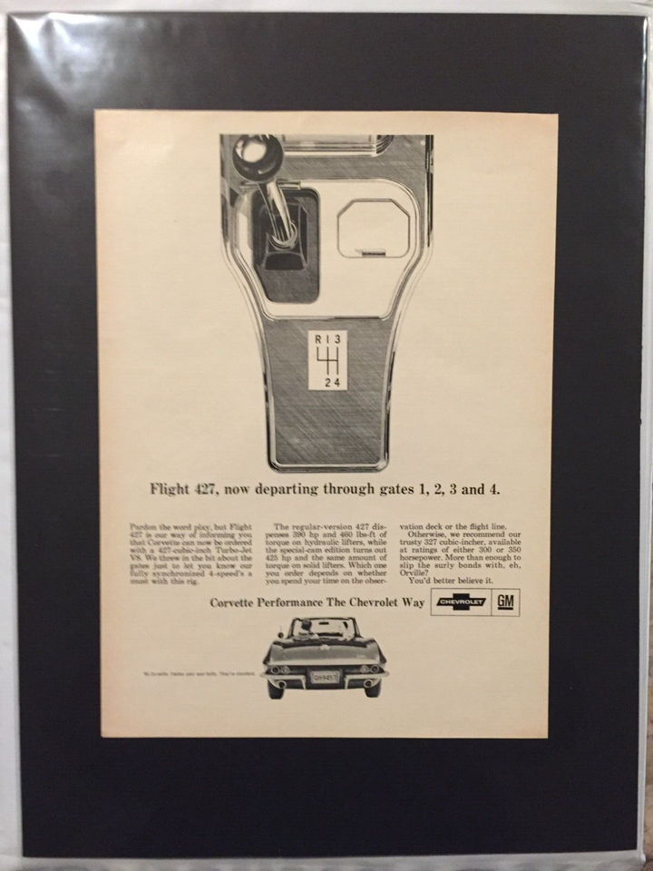 *READY to DISPLAY* 1966 Chevrolet Corvette 4 speed 427 *Original* GM ...