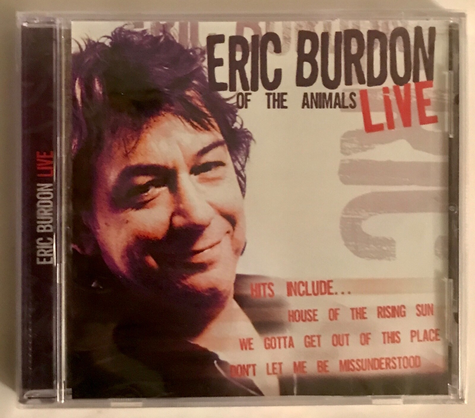 Eric Burdon Of The Animals Live CD 2005 Blues Rock House Of The Rising ...