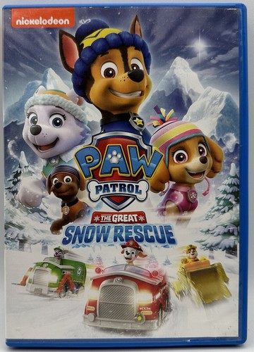 Paw Patrol The Great Snow Rescue DVD Widescreen Animation 2015-2017 ...