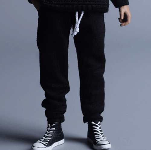 1/12 Scale Clothes Male Casual Sports Hoodie Pants Model for 6" Figure ...