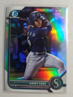 2022 Bowman Chrome Harry Ford Refractor /499 prospect SP rookie ...