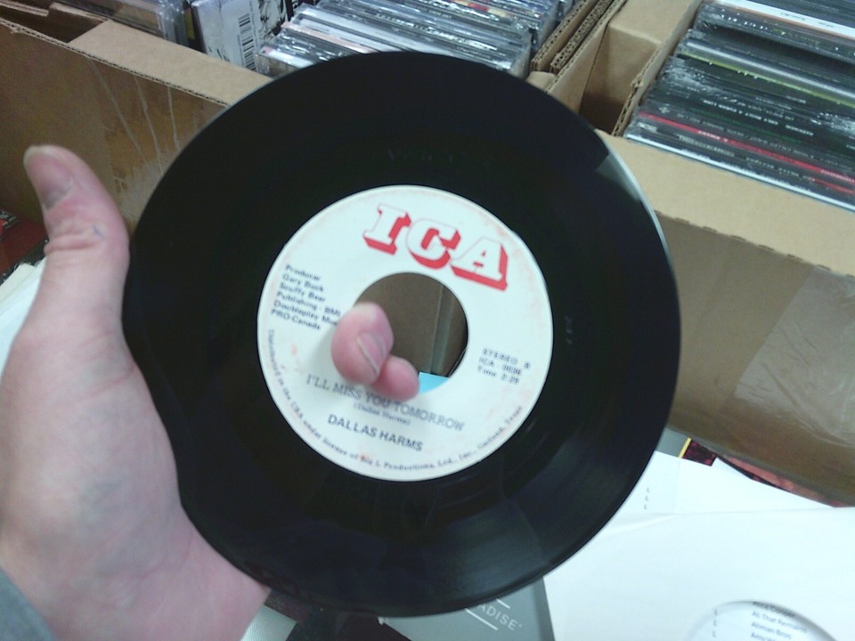 Dallas Harms Old Ira Gray / I'll Miss You Tomorrow VG+ ICA Country Folk ...
