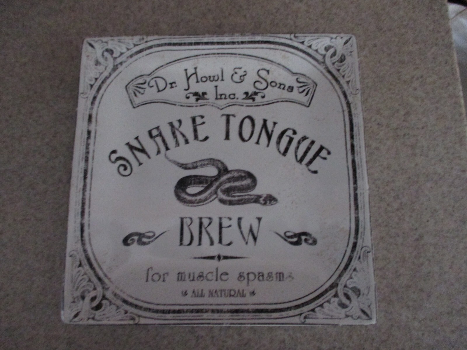 222 Fifth HALLOW APOTHECARY 8" Dessert Salad Plate Halloween Snake ...