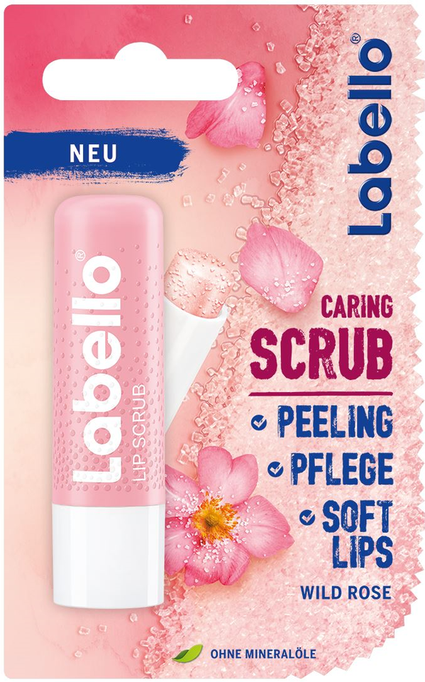 Labello Lip Balm/Crayon New Flavours Lip Balm Classic Cherry Rose Peach ...