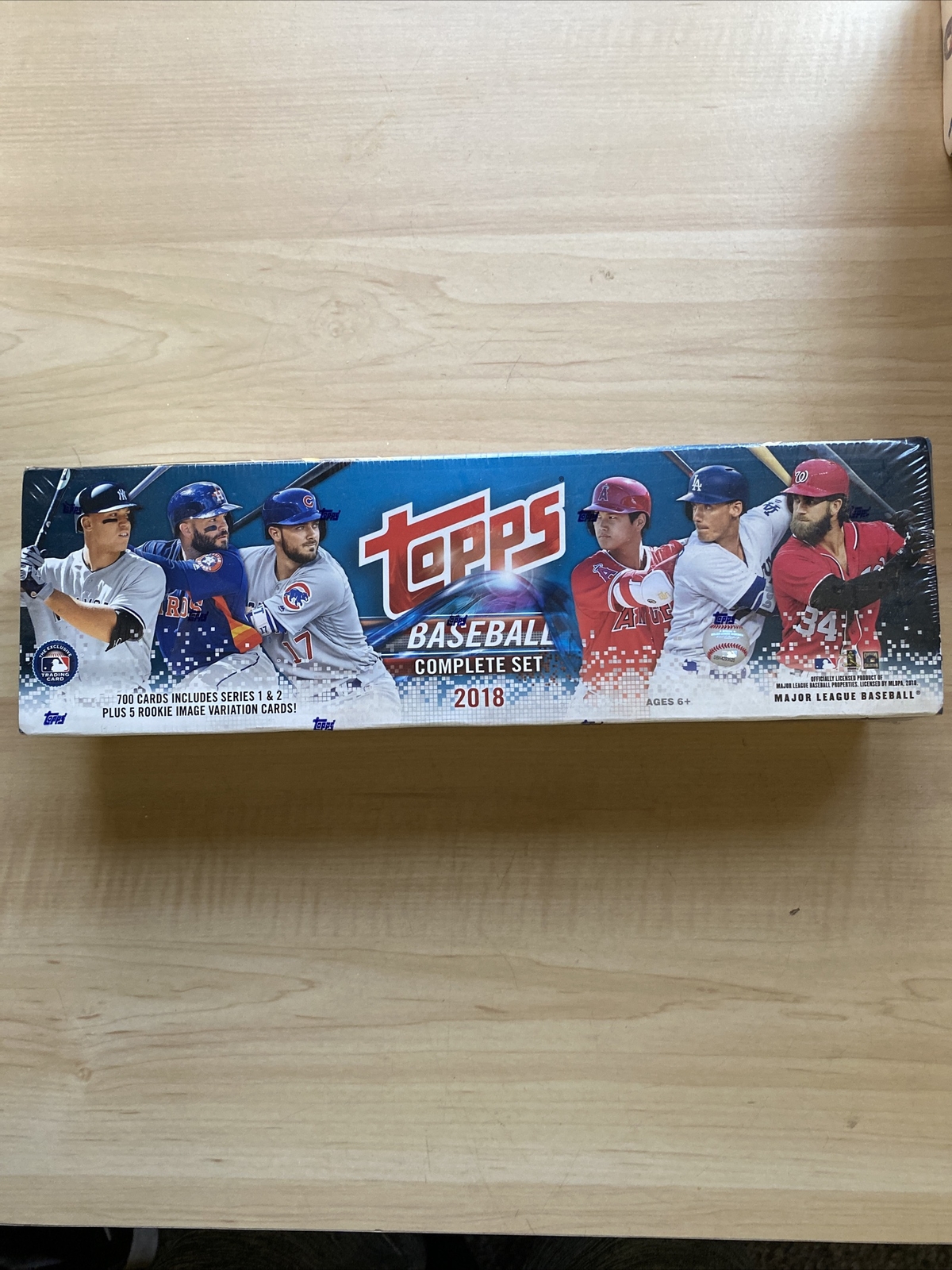 2018 Topps Baseball Complete Factory Sealed Set 1-700 Series 1 & 2 ...