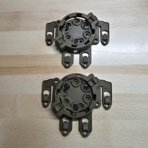 2 BlackHawk SERPA STRIKE Platform Molle Ambidextrous Coyote Tan Quick ...