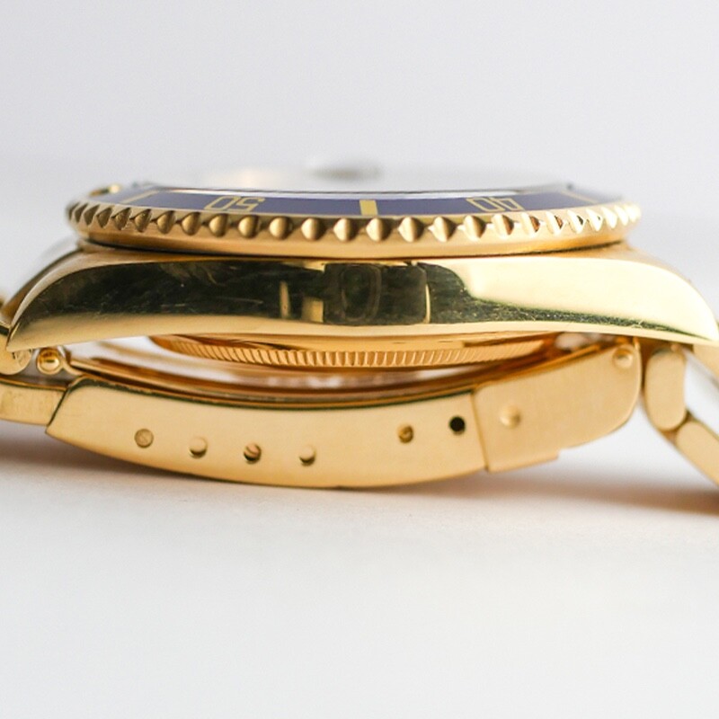 Rolex Submariner Date Sultan Serti Dial Yellow Gold RARE 16618 | eBay