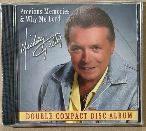 MICKEY GILLEY PRECIOUS MEMORIES & WHY ME LORD AUDIO DISC MUSIC CD ...