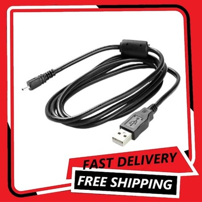UC-E6 8-Pin Flat Connector to USB 2.0 Data Cable for Nikon Sanyo ...