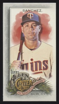 2022 Topps Allen & Ginter #306 Gary Sanchez Minnesota Twins Mini SP | eBay