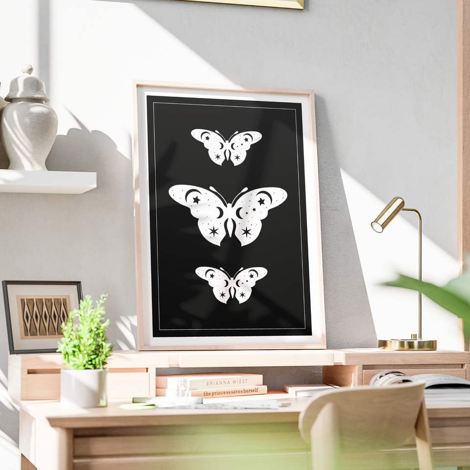 Witchcraft Wicca Wall Art Gothic Witchy Spooky Dark Coven Poster Print ...