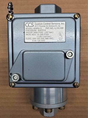 Pressure - Custom Control Sensors