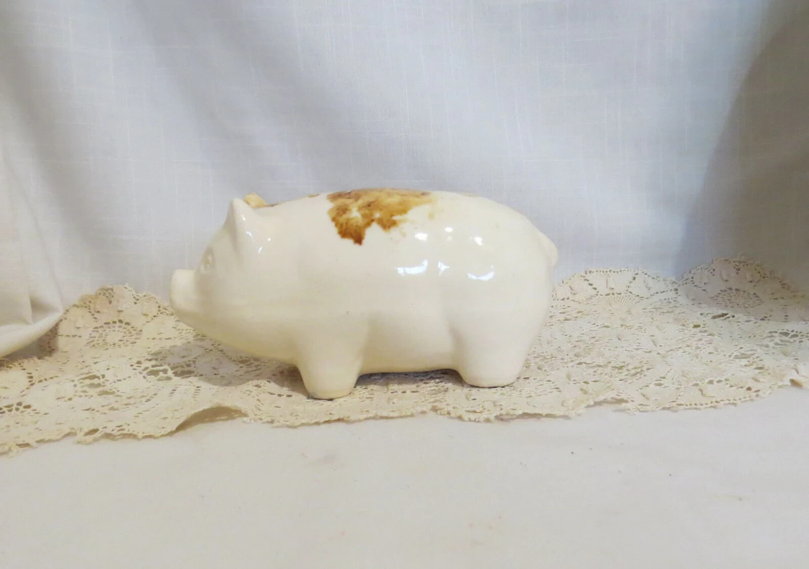 Antique Roseville Piggy Bank Pottery Bank Edwardian Bank | eBay