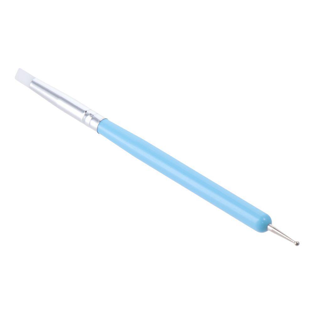 2 Way Stylus Tools Blue Metal Ball Tools Double-Ended Indentation Tool ...