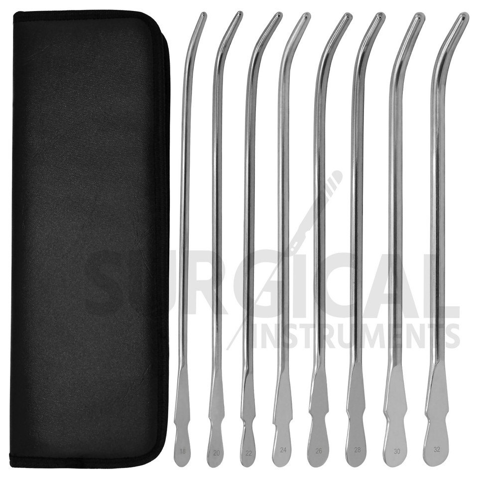 8 Pcs Van Buren Dilator Urethral Sounds Set Kit OB/Gynecology Surgical ...