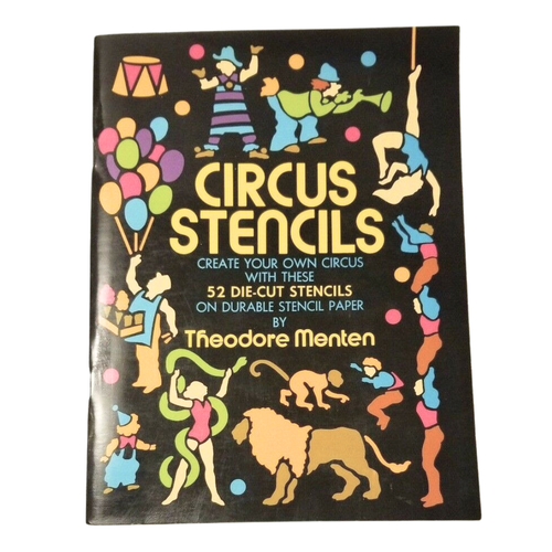 Circus Stencils by Theodore Menten, 52 die-cut Stencils, 1976 ...