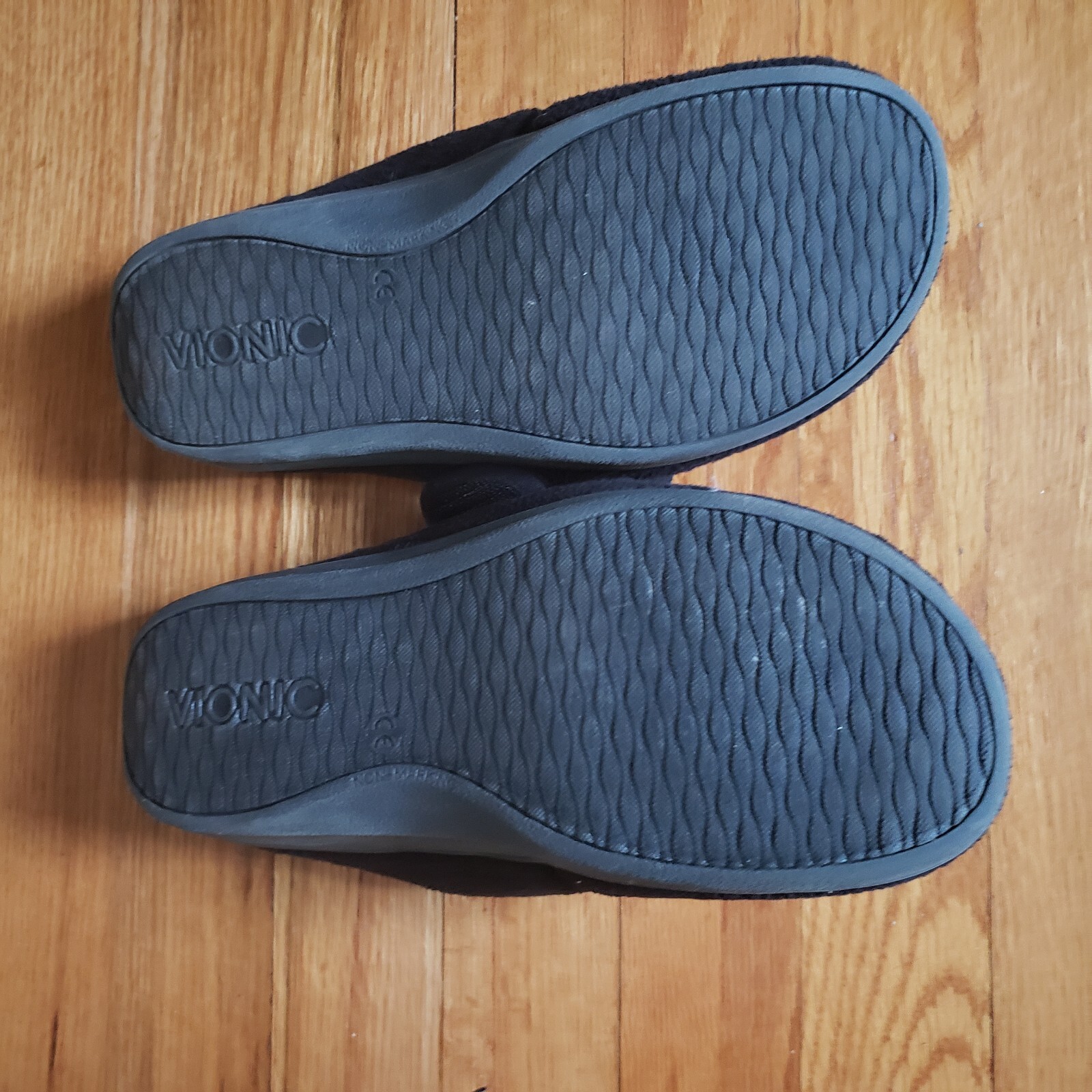 Vionic Women SLIPPER Sadie Size 8m Black Mule Indoor Outdoor Shoe Pre ...