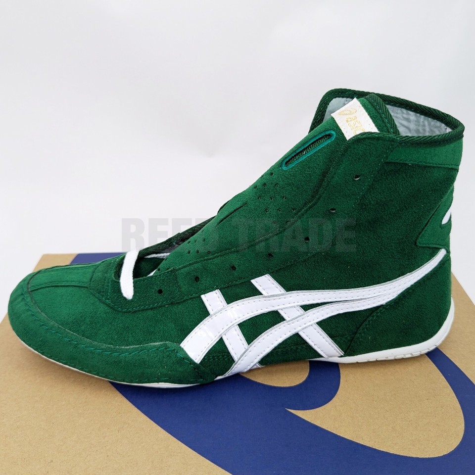 ASICS Wrestling Shoes 1083A001 Green/White(Silver) EX-EO(TWR900 ...