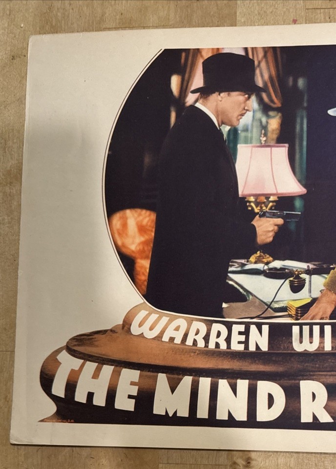 The Mind Reader 1933 Lobby Card Warren William | eBay