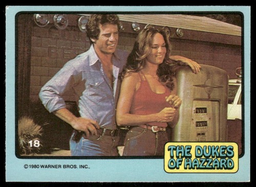 1980 Donruss Dukes of Hazzard #18 Luke and Daisy Puzzle piece is Row 4 ...