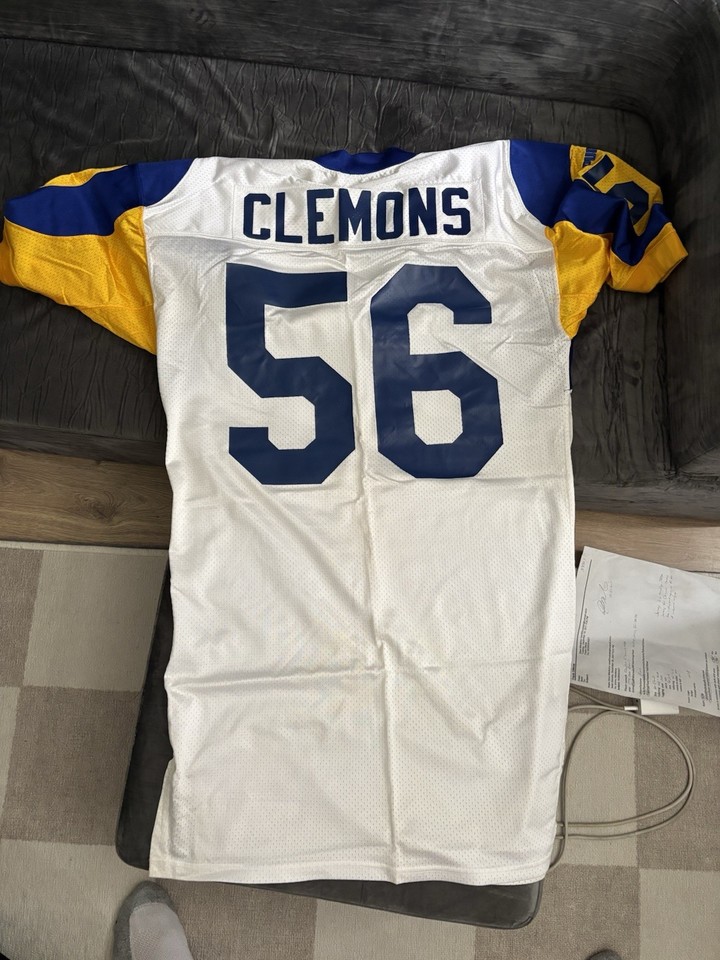 Charlie Clemons 1999 ST. LOUIS Rams Super Bowl Issued Jersey | eBay