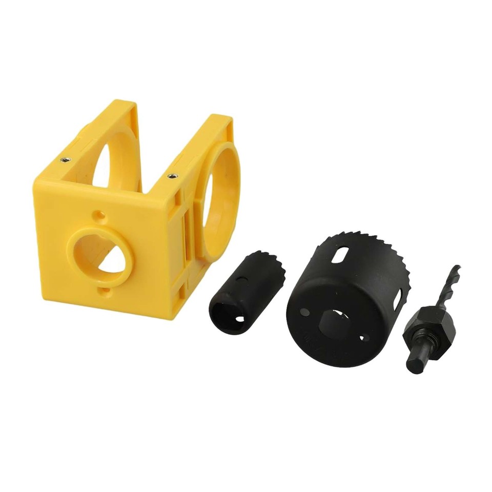 Efficient Door Lock Installation Kit Featuring Carbon Steel Hole ...