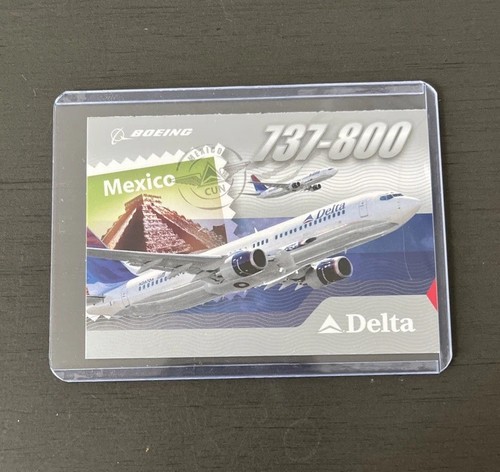 Delta Airlines Aircraft Trading Card #16 737-800 2004 | eBay