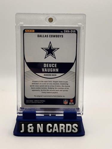 Deuce Vaughn 2024 Donruss Signature Marks Auto #SMA-DVA Cowboys | eBay